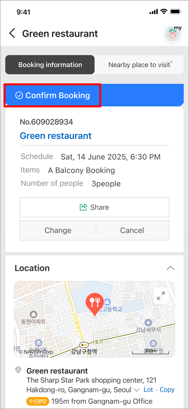 How Users Make Bookings : Booking Order User Help